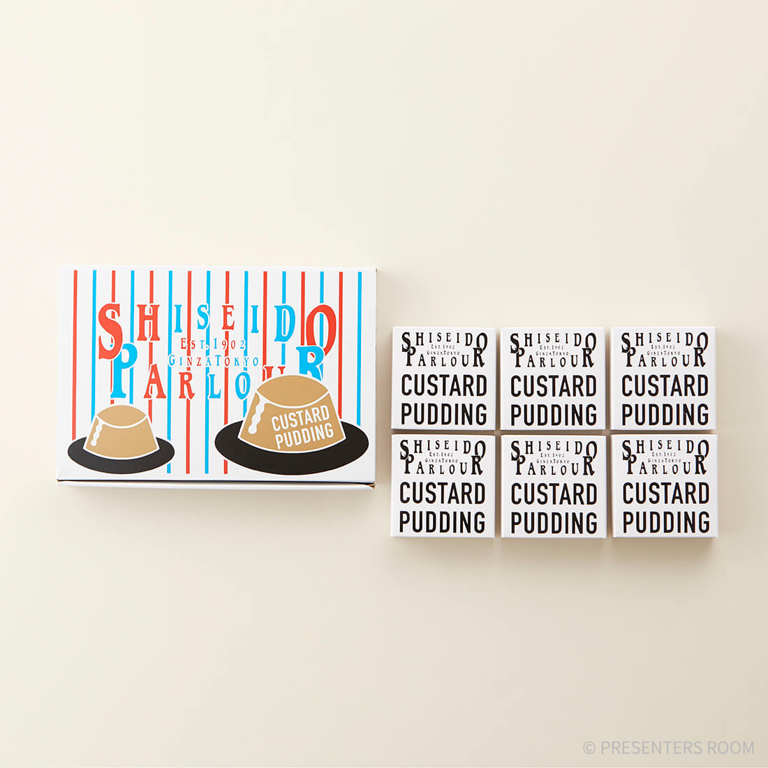 資生堂パーラー カスタードプリン 6個入のギフト通販 - 贈り物、ギフトの専門店 PRESENTERS ROOM